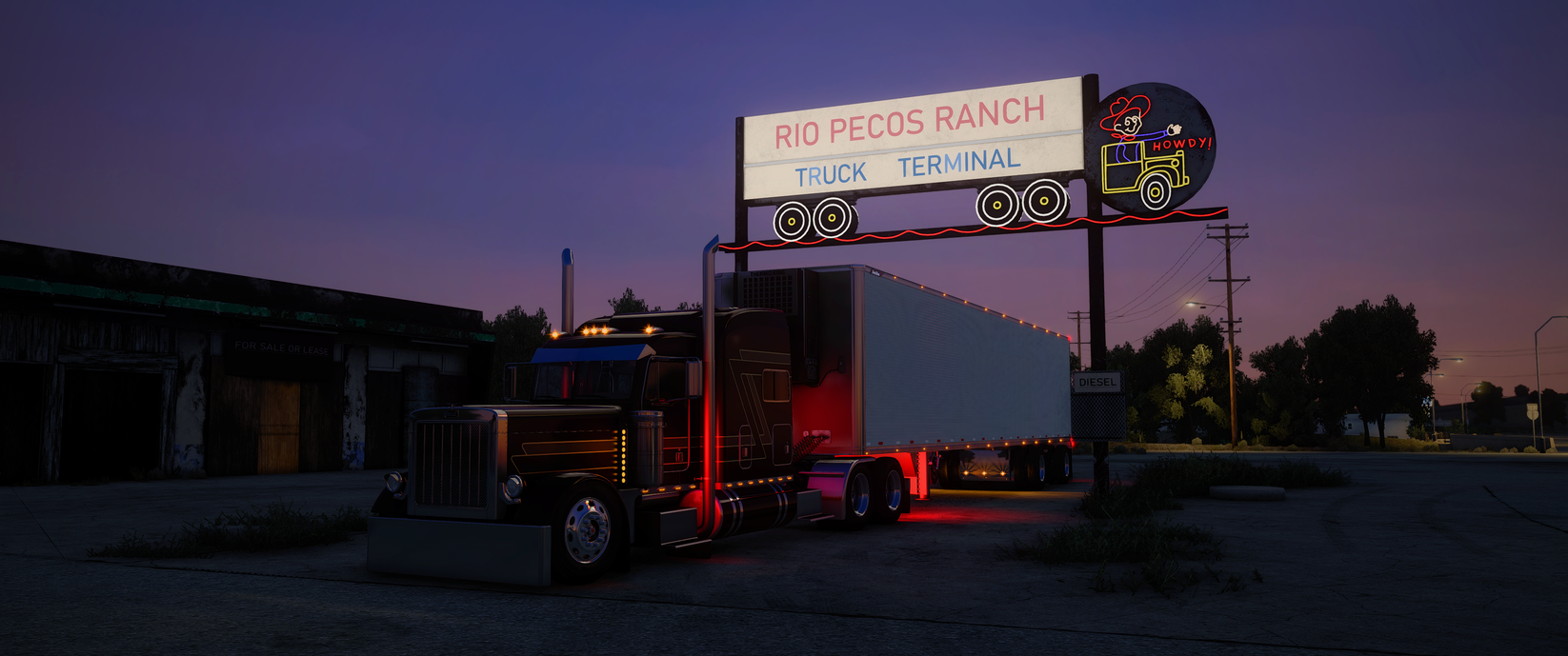 Rio Pecos Ranch Truck Terminal – Sneaks Workshop